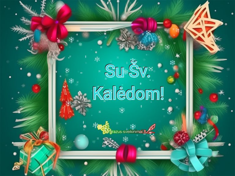 Kalėdiniai sveikinimai - pilnas rinkinys