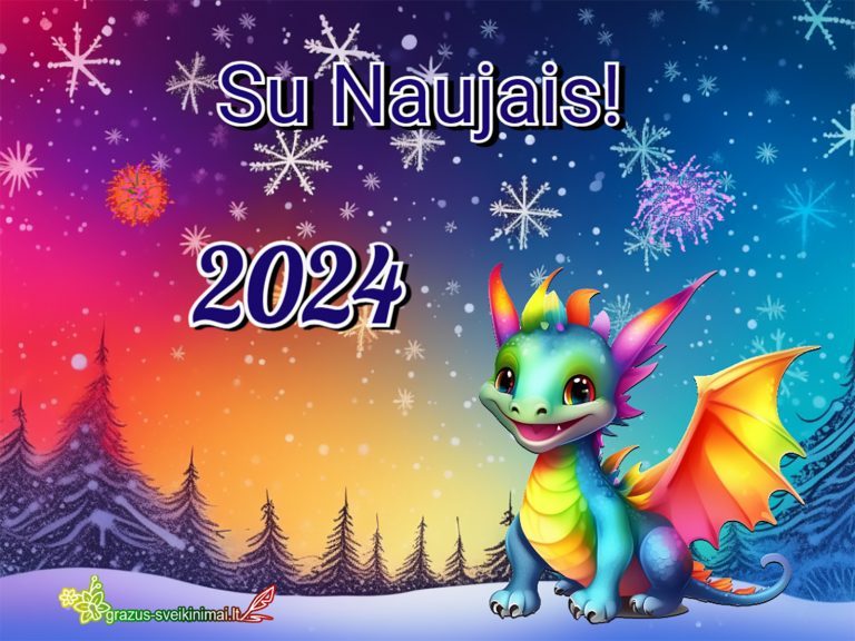 Naujametiniai paveiksliukai ir sveikinimai