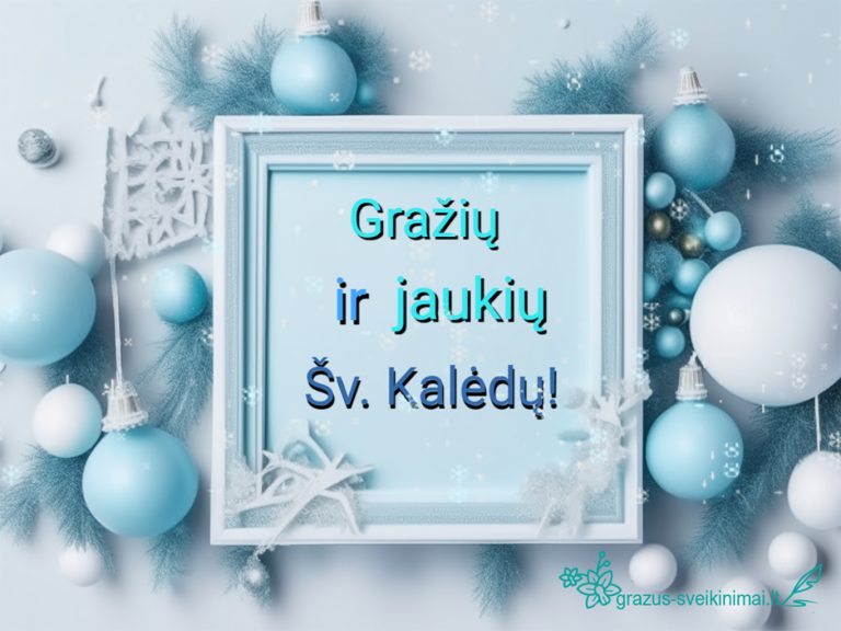 Kalėdiniai sveikinimai - pilnas rinkinys